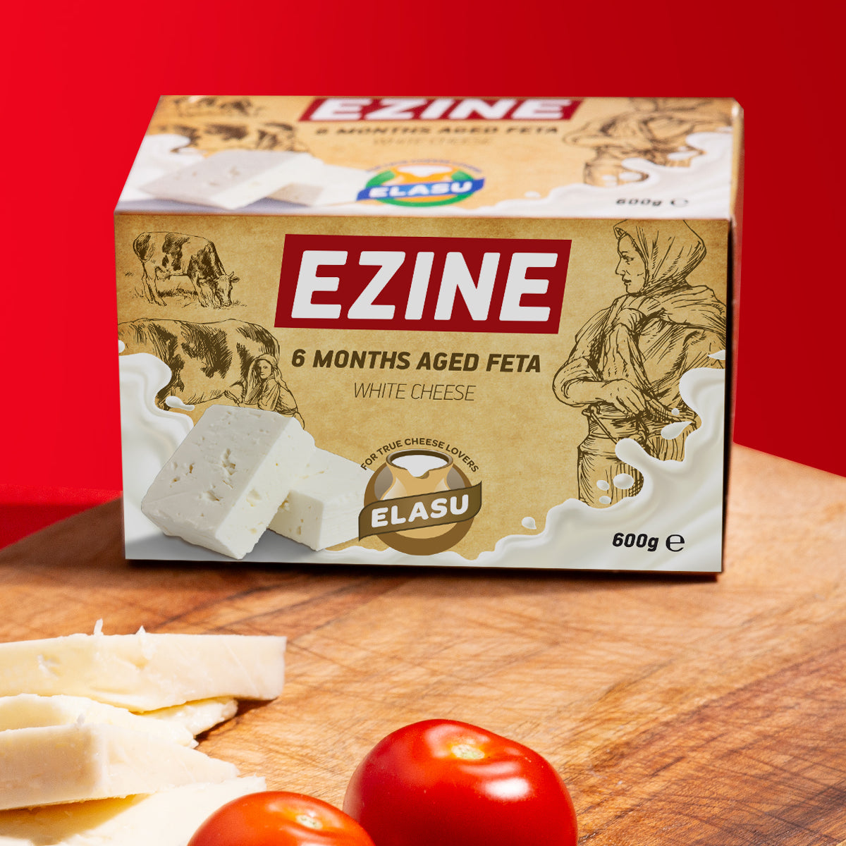 Elasu Ezine 6 Months Aged White Cheese 600g – Sahara Fresh