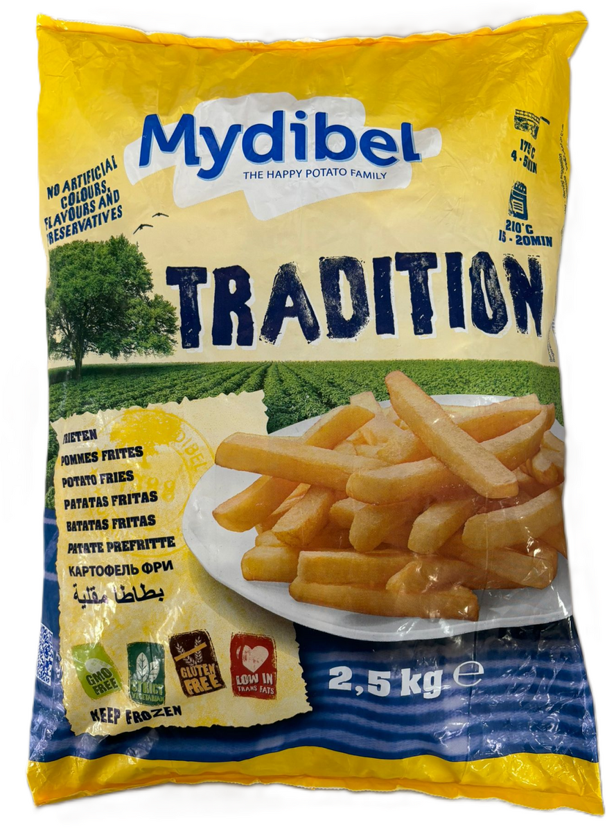 Mydibel Tradition Chips 2.5kg – Sahara Fresh