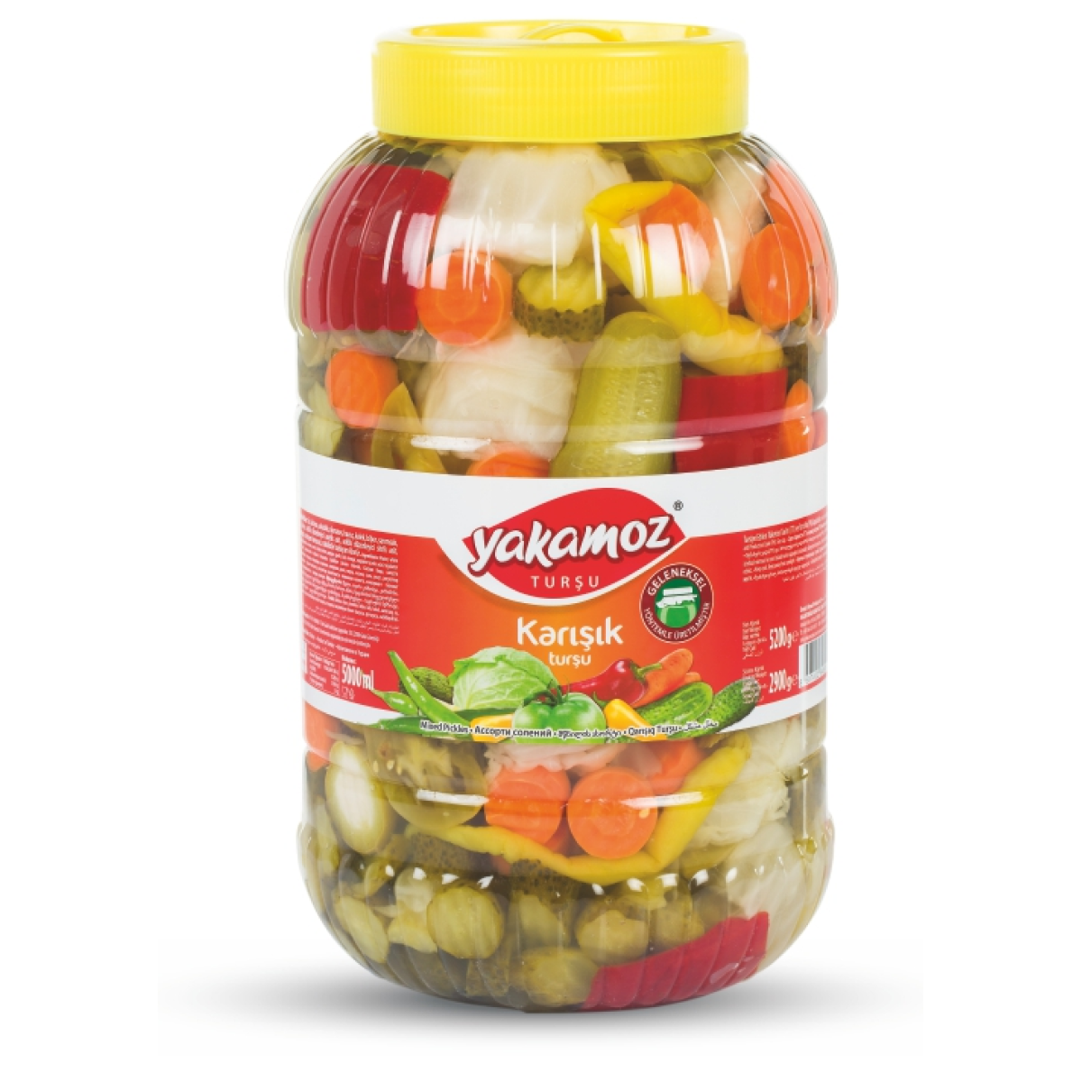 Yakamoz Pickled Mixed Vegetables 5100g – Sahara Fresh