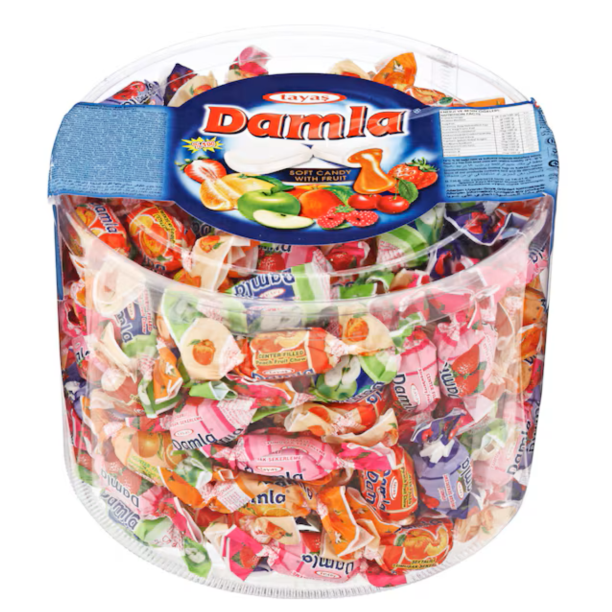 Damla Mix Candy Box PVC 1kg – Sahara Fresh