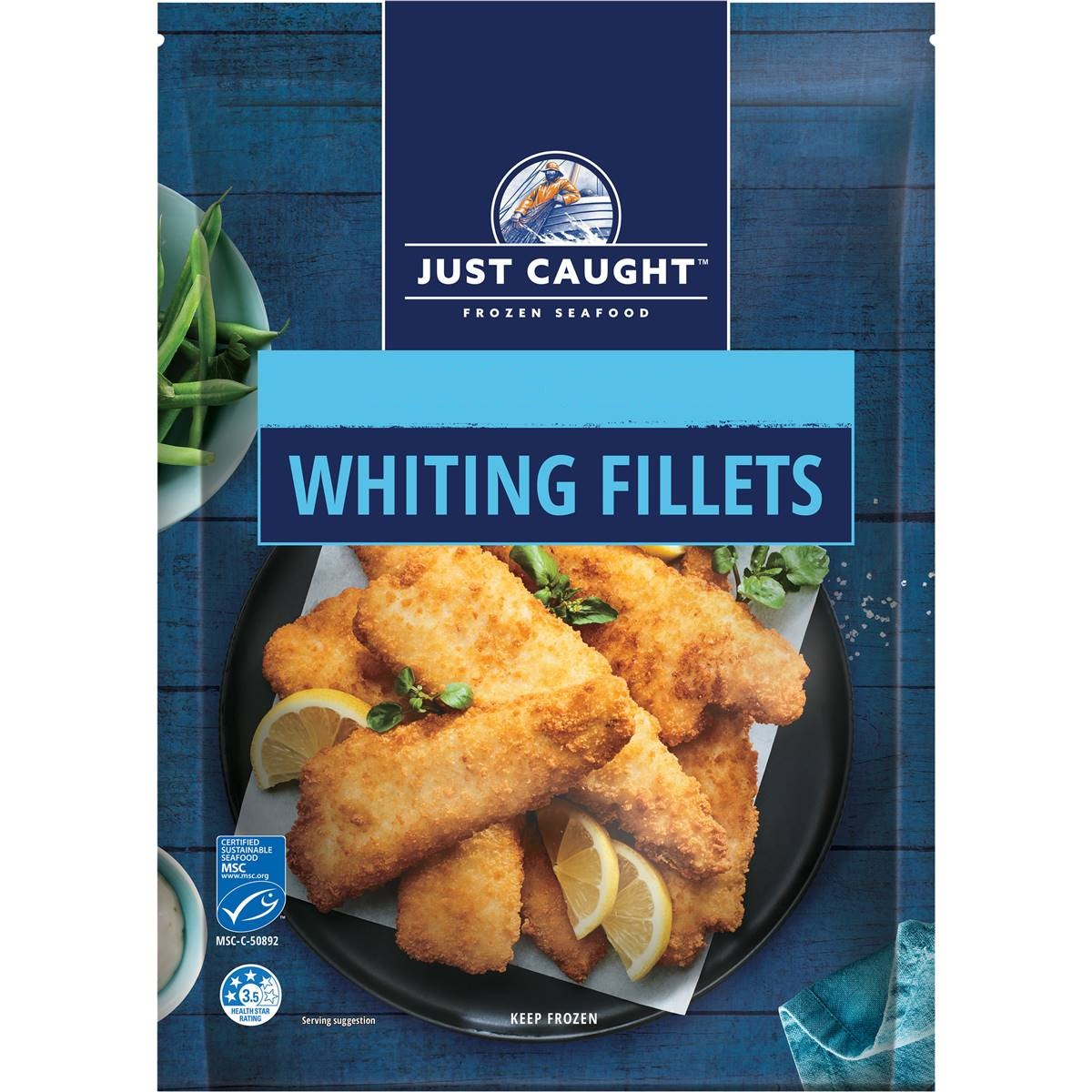 Just Caught Crumbed Whiting Fillets 1kg – Sahara Fresh