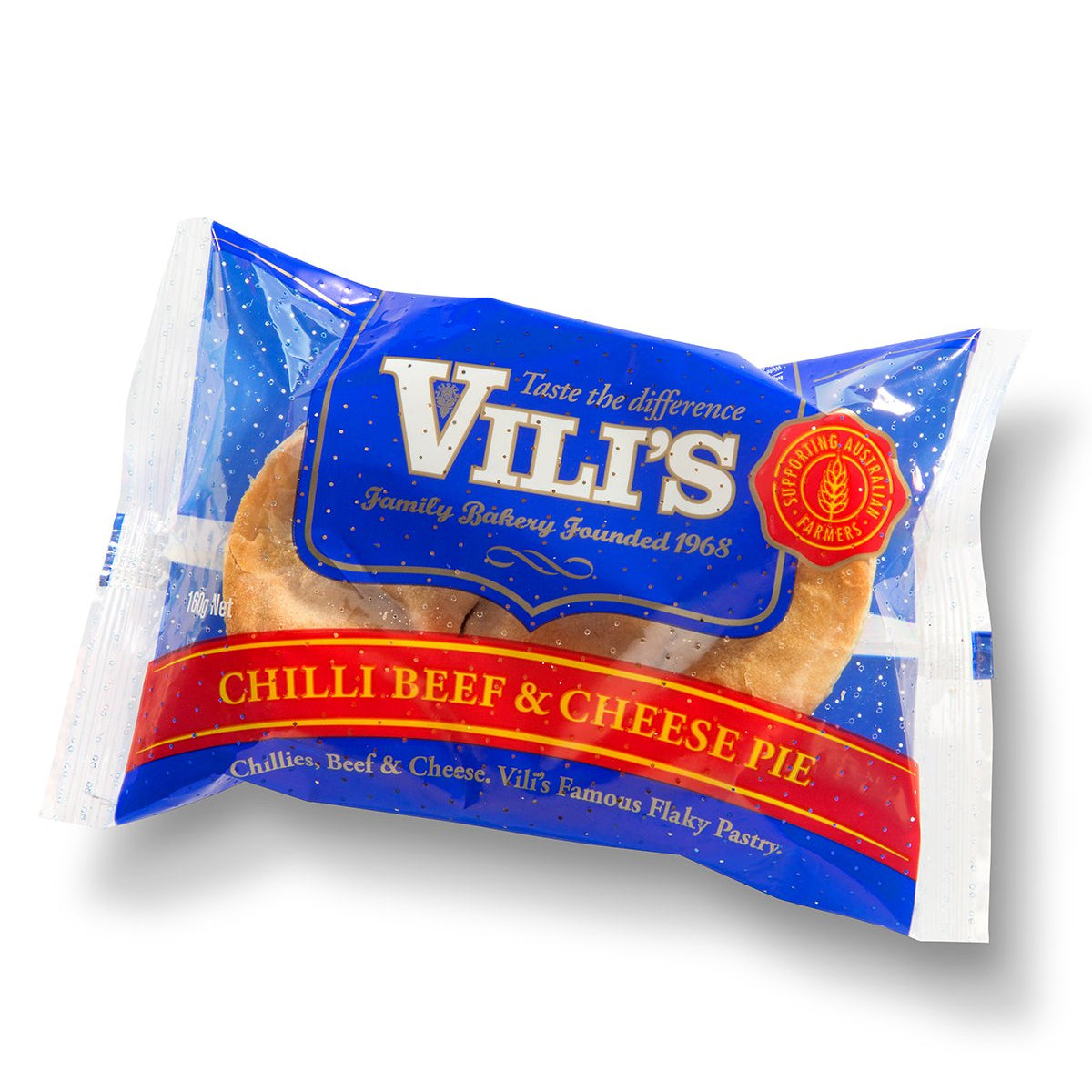 Vili's Pies Chilli Beef & Cheese Pie 160 G – Sahara Fresh