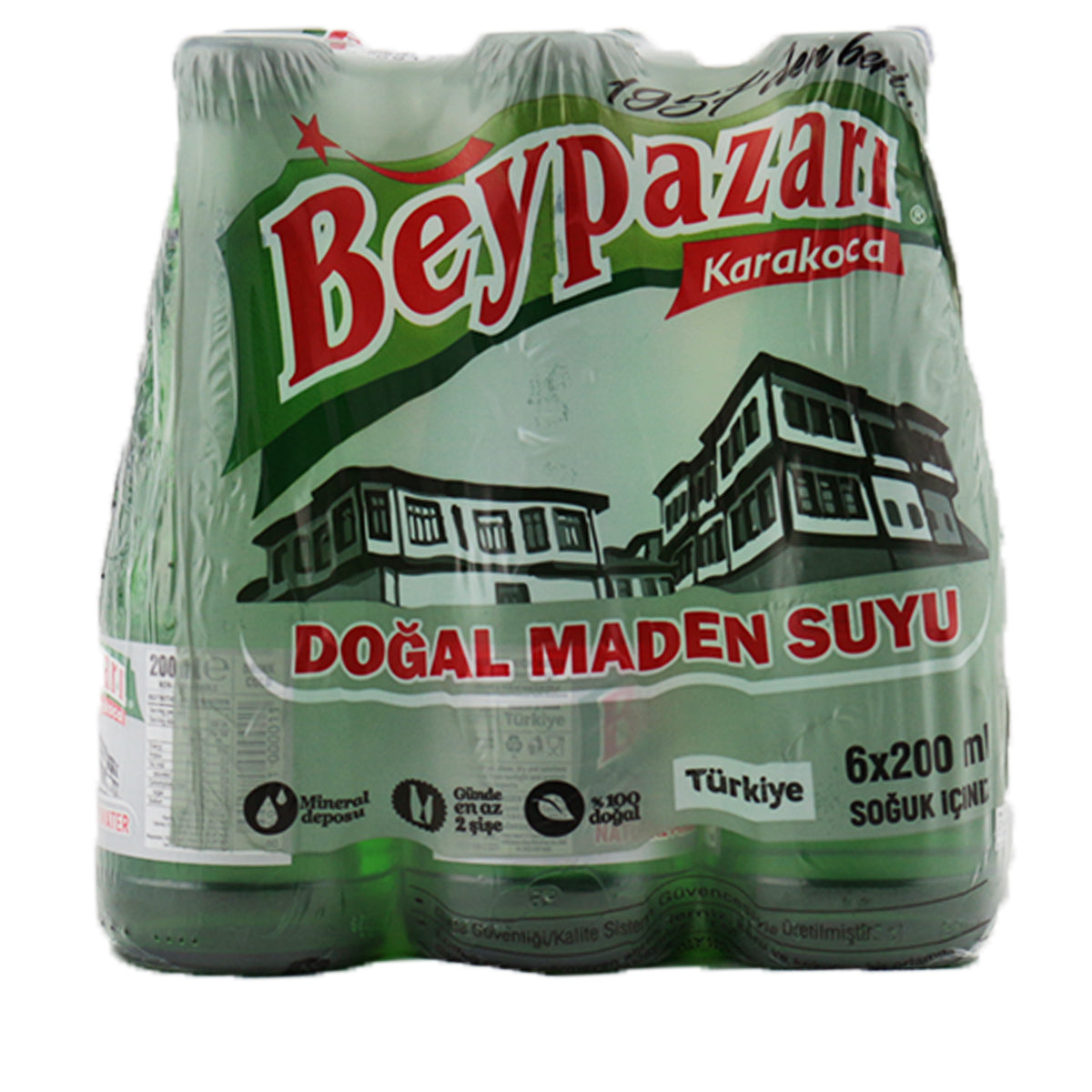 Beypazari Mineral Water 200ml 24 Pack – Sahara Fresh