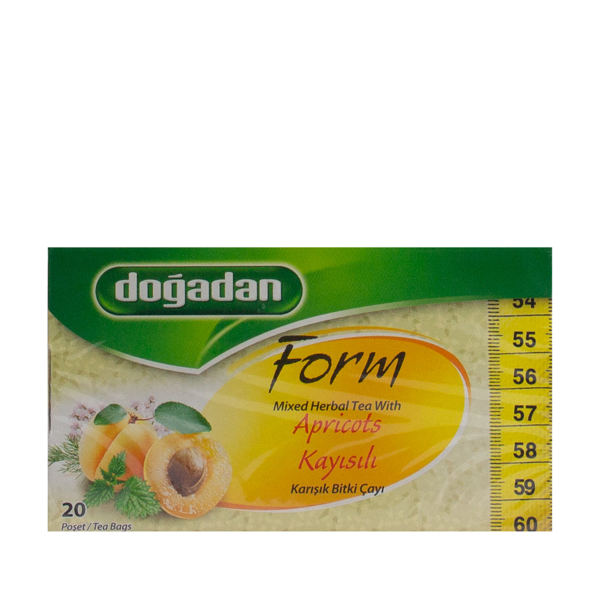 Dogadan Form Mixed Herbal Tea With Apricots 20 Tea Bags – Sahara Fresh