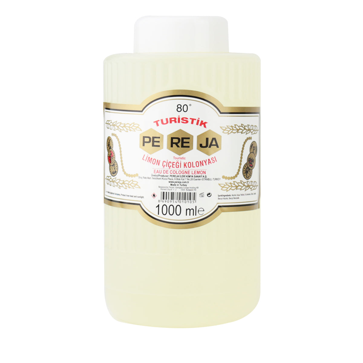 Pereja Lemon Cologne 1000ml – Sahara Fresh