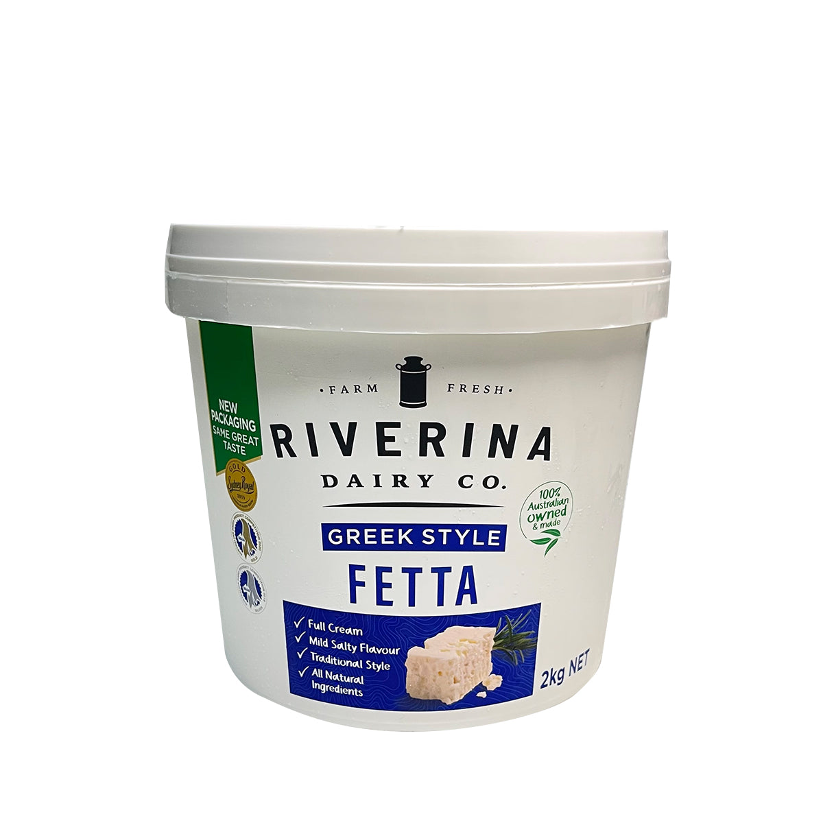 Riverina Greek Style Feta 2kg – Sahara Fresh